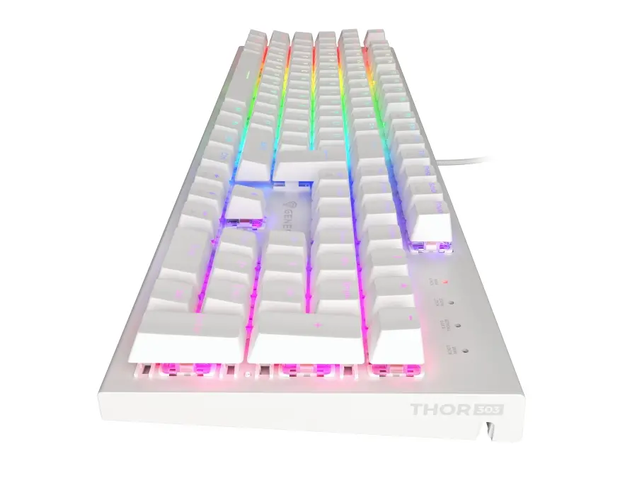 Клавиатура, Genesis Gaming Keyboard Thor 303 White NKG-1861