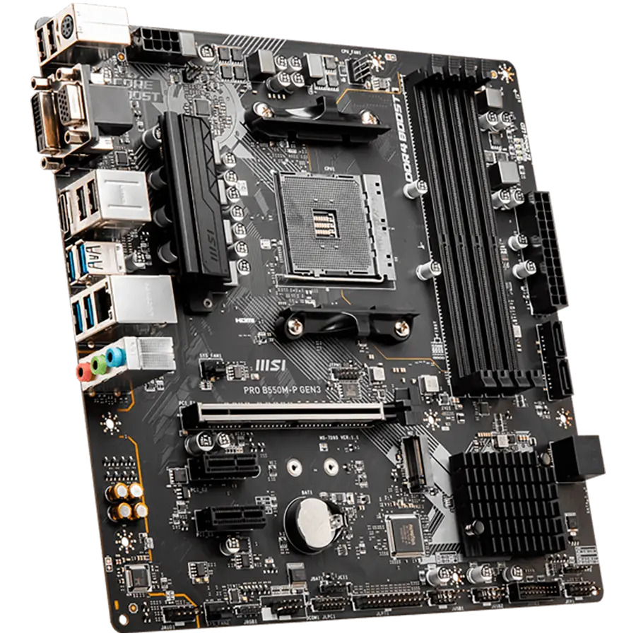 MSI Main Board Desktop PRO B550M-P GEN3 (AMD B550 PRO_B550M-P_GEN3