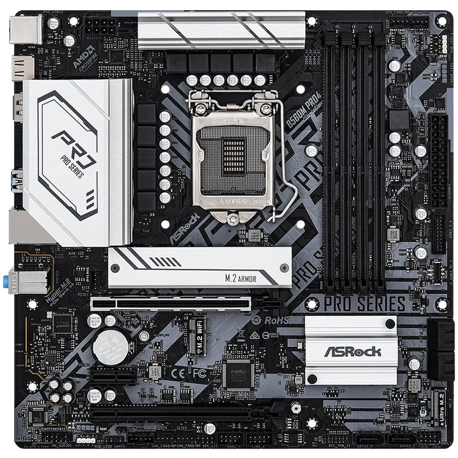 ASROCK Main Board Desktop B560M PRO4 (S1200, B560, 4xDDR4, B560M PRO4