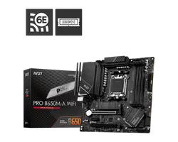 Дънна платка, MSI PRO B650M-A WIFI /AM5 911-7D77-007