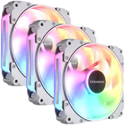 Cougar fan APOLAR 120 ARGB White (3 fan package), Fan CG3MAPR12A30002