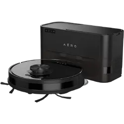 Robot Cleaner w/Dust Collector, black, 2in1 and dust tank, ARC0005S