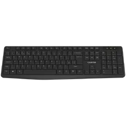CANYON keyboard KB-W01 EN/BG Wireless Black CNE-CKEYW01-BG