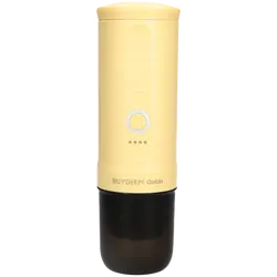 BUYDEEM Nano Espresso Machine, model OTEM-01, color Mellow Yellow